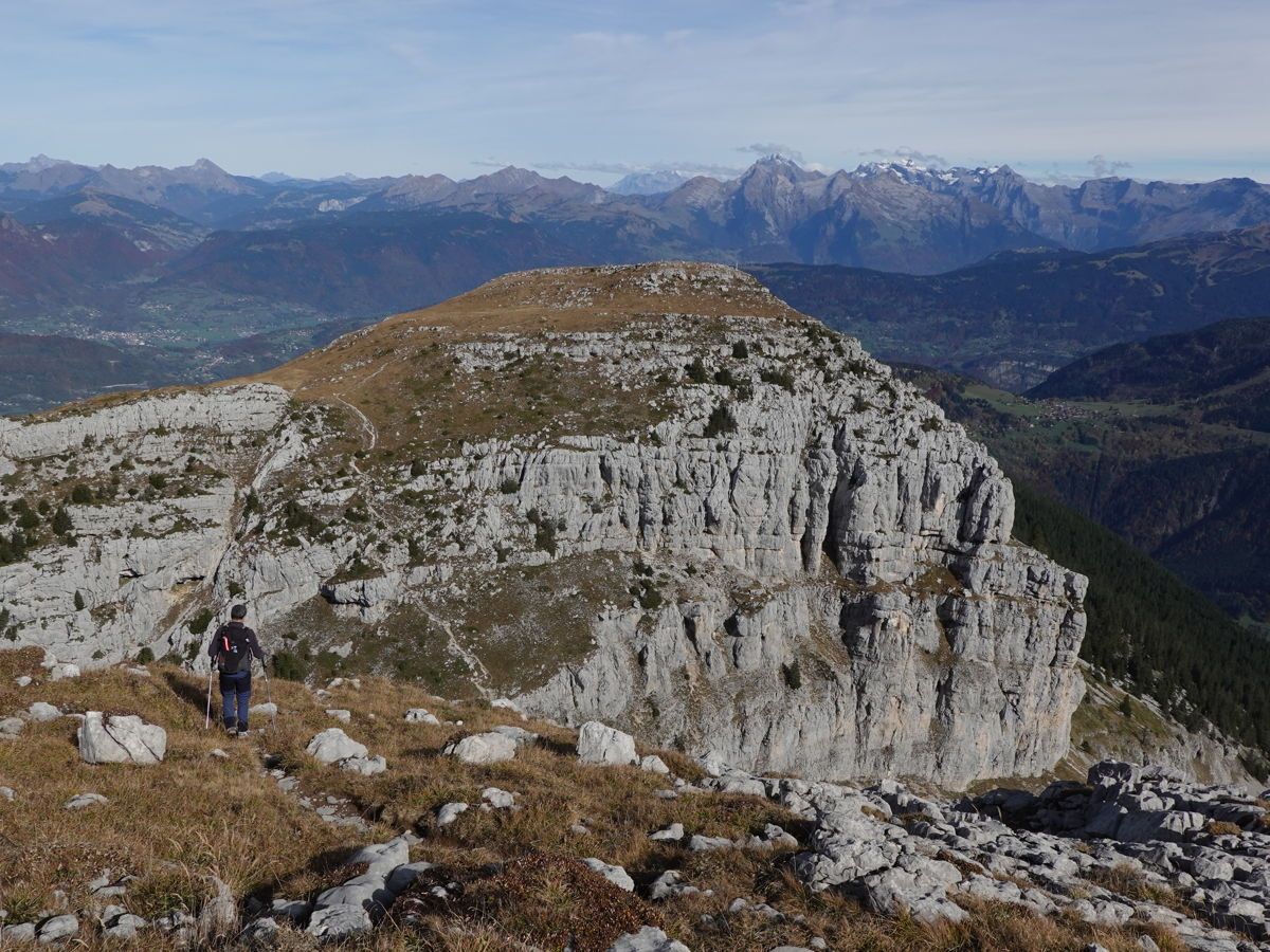 La Tour du Bargy (2267m) par la croupe Est, et traversée du Grand Bargy ...