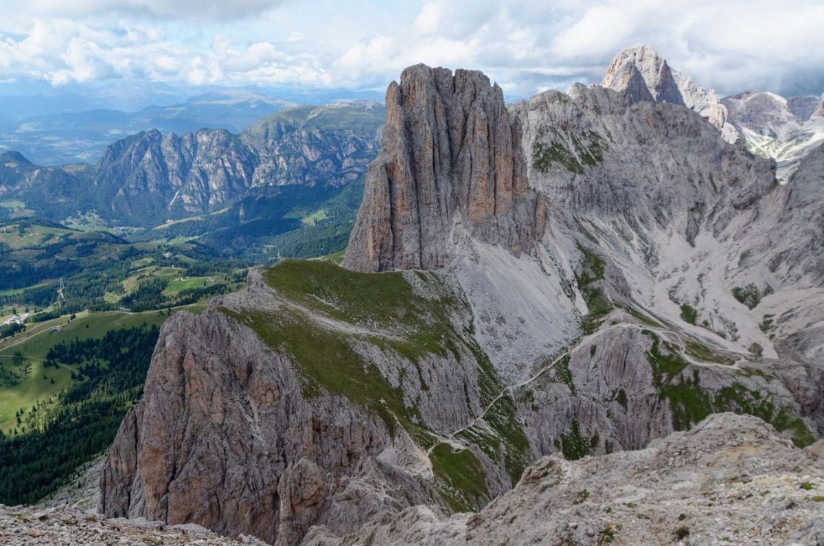 Via ferrata Masarè, et Roda di Vaèl - Rotwand (2806m) - Via-ferrata ...