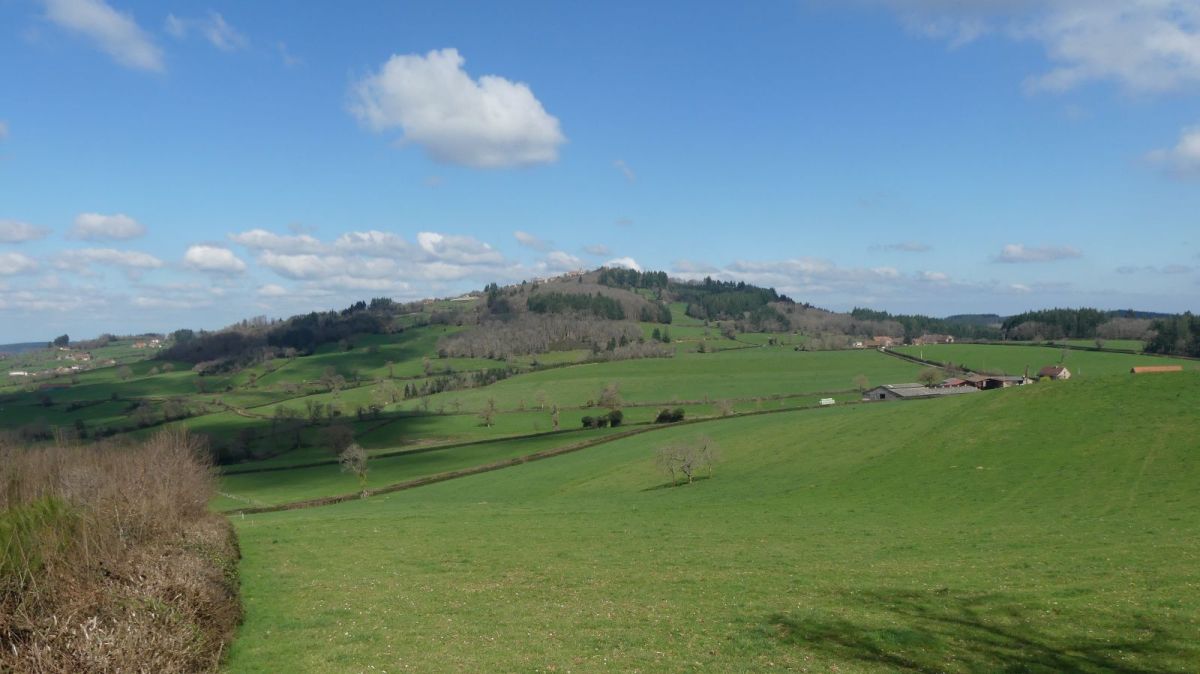 Butte de Suin (600m) au départ de la Chapelle-du-Mont-de-France ...