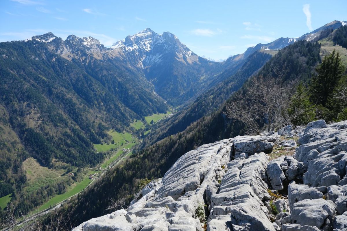 Roche Blanche (1451m) - Randonnée Bornes - Aravis - Thônes