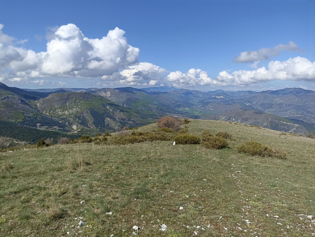 Sommet de Fléossier (1542m) - Randonnée Massif des Baronnies - Éourres ...