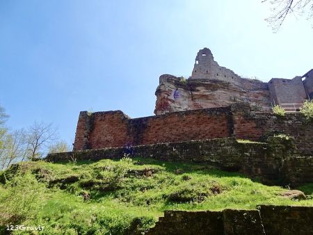 Circuit des 4 Châteaux, par la Forêt du Fleckenstein (570m) - Randonnée ...