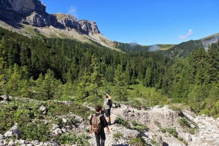 Passo di Brogles, Geisleralm par Zannes - Randonnée Italie