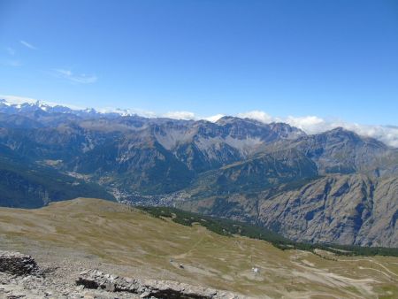 Monte Jafferau (2815m) par le col Basset et le Val Fredda, sentier ...