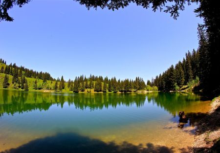 Lac Bénit (1452m) - Randonnée Bornes - Aravis - Mont-Saxonnex