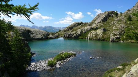 Corborant (3007m), Mont Ténibre (3031m) et lacs de Vens en boucle par ...